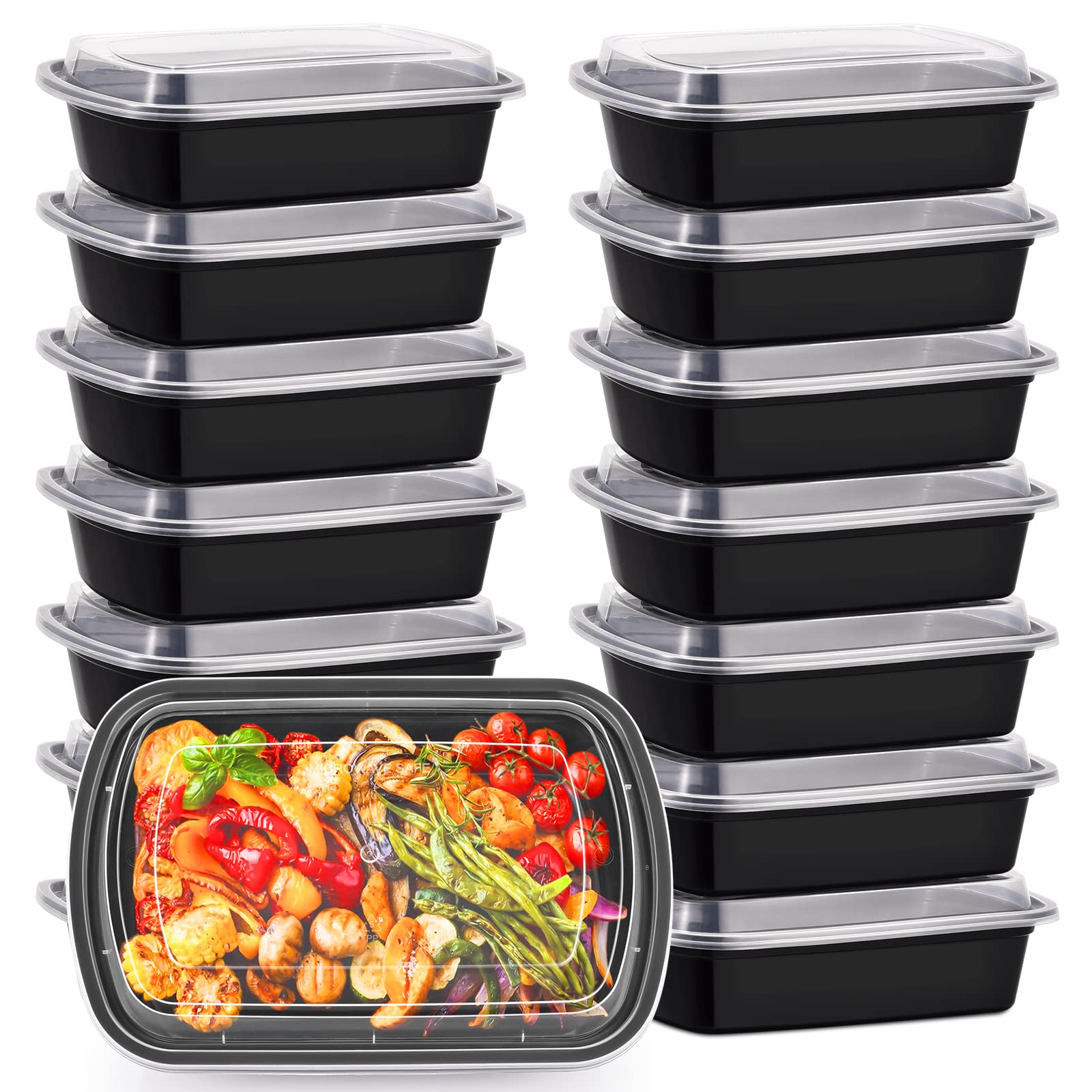 Mua 38oz Meal Prep Containers, Extra Large &Thick Food Storage ...