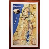 Raised Relief 3D Map of the Holy Land: Touch-Israel, Touch-Israel ...