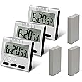 Amazon.com: Hour Minute Second Count Up Countdown Digital Kitchen Timer ...