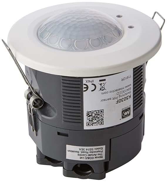 MK Electric 10 Amp Simple PIR Switching Sensor with Flush Mount: Amazon ...