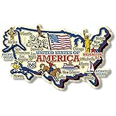 Amazon.com: India Jumbo Country Map Magnet by Classic Magnets, 3D ...