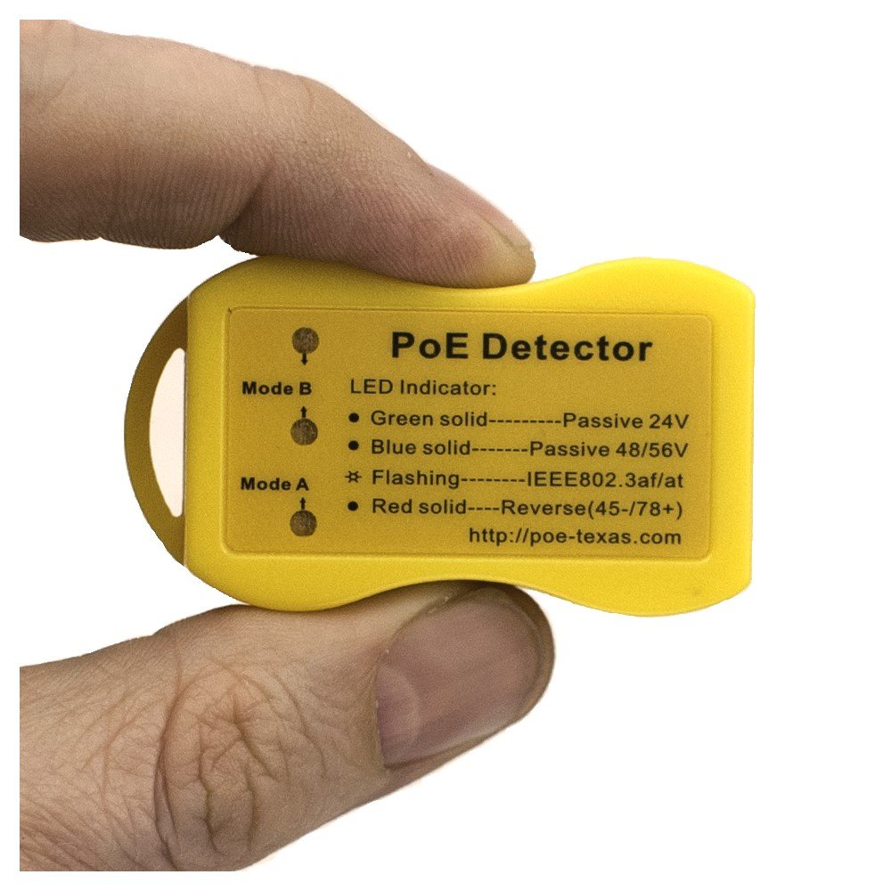 PoE Detector, Use to find out what PoE method is available, the ...