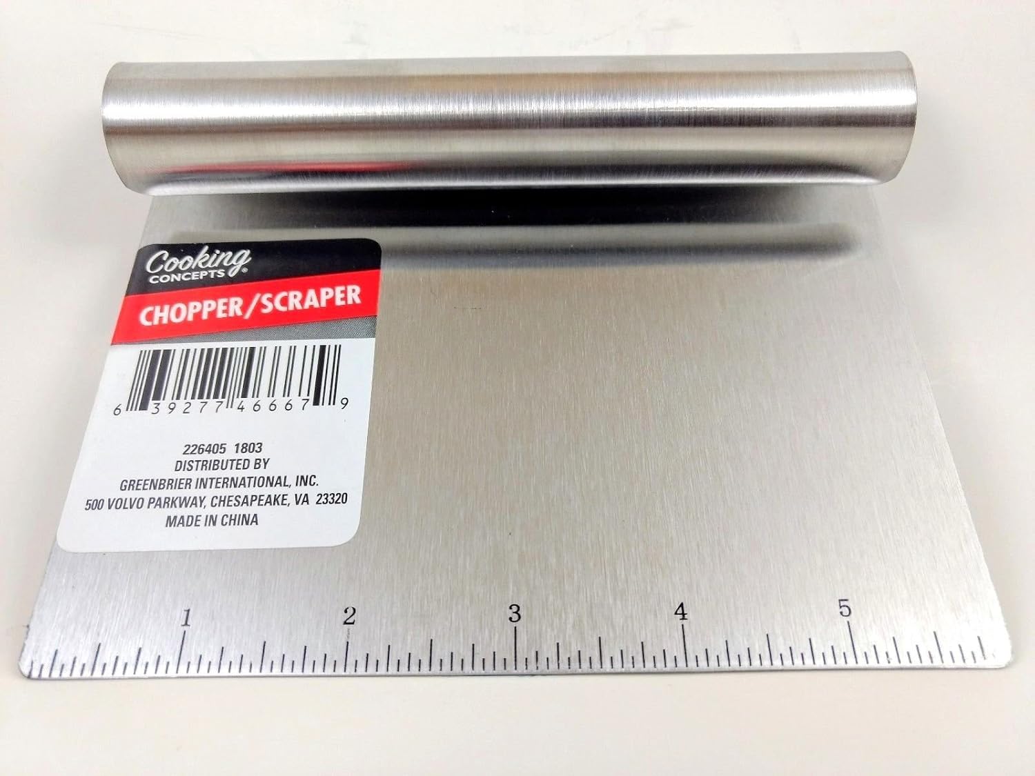 Amazon.com: Stainless- Steel Chopper/Scraper 6 Inch Kitchen Helper ...