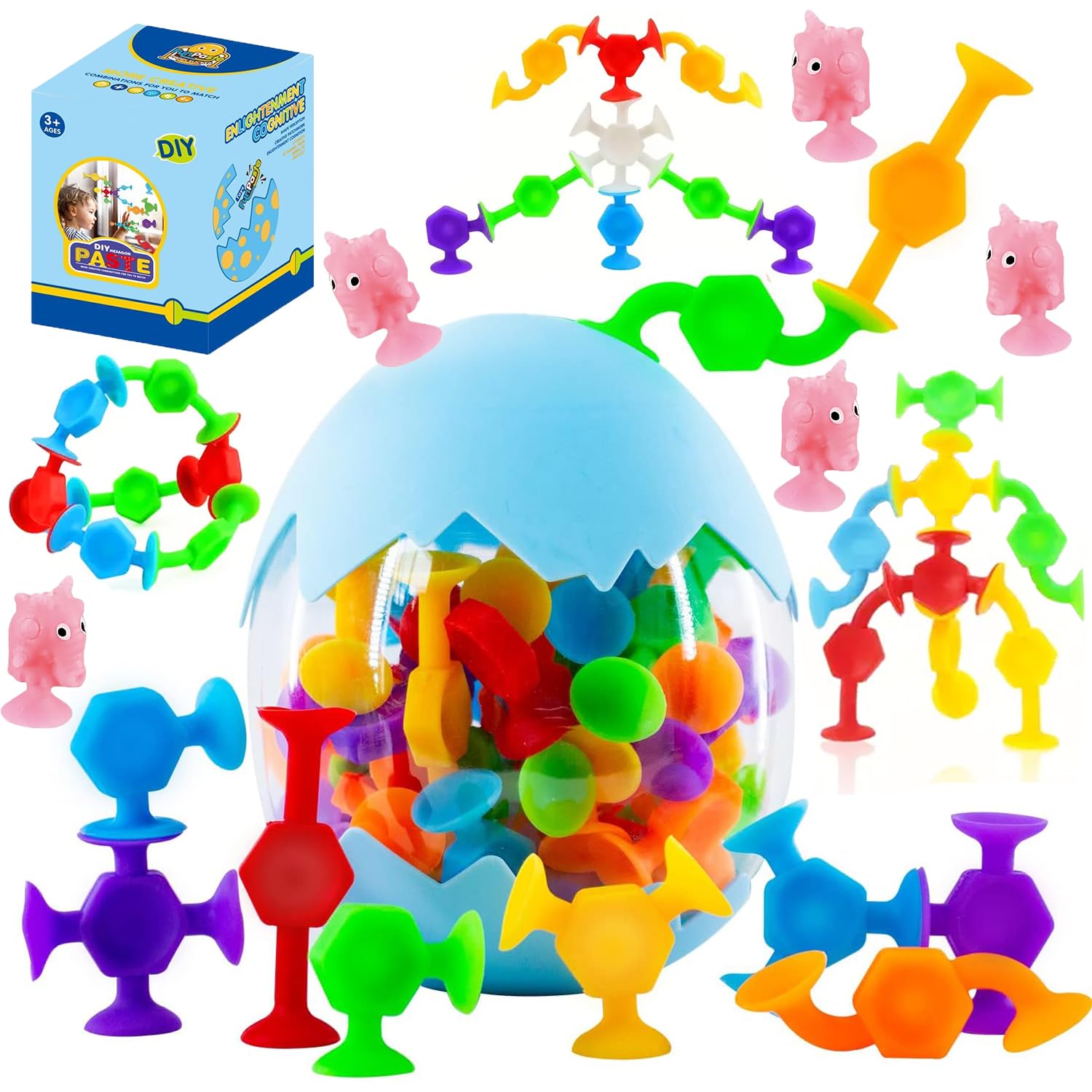 Mua La Gacela New Sensory Educational Blocks, Set of 128, Boys and ...