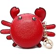 Amazon.com: QZUnique Crab Coin Purse Mini Animal Cartoon Change Pouch ...