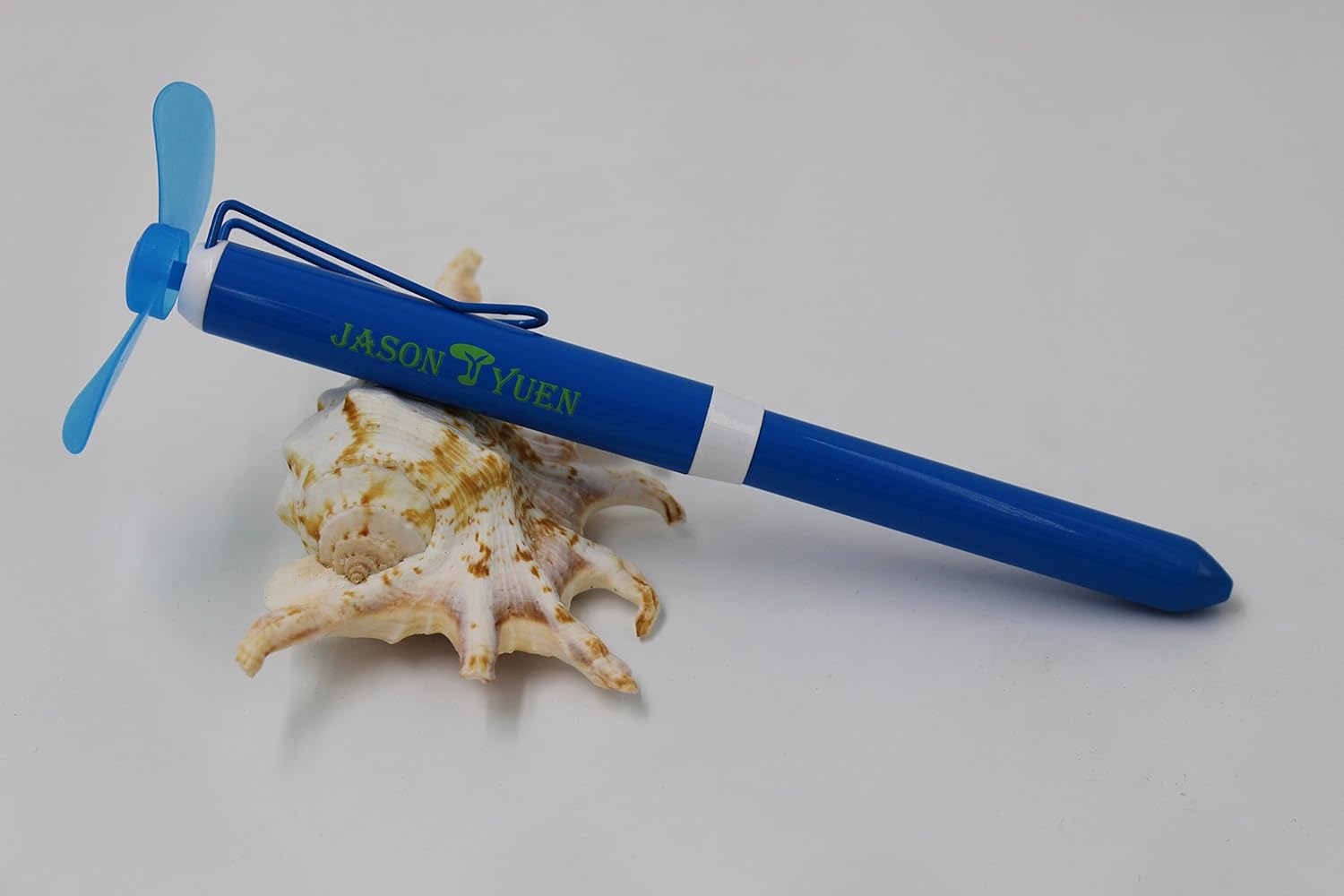 Newest Fan pen mini fan with metal ballpoint pens Multi-function ...