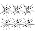 Amazon.com: 60 Pcs Silver Mylar Starburst Balloons, Explosion Star Foil ...