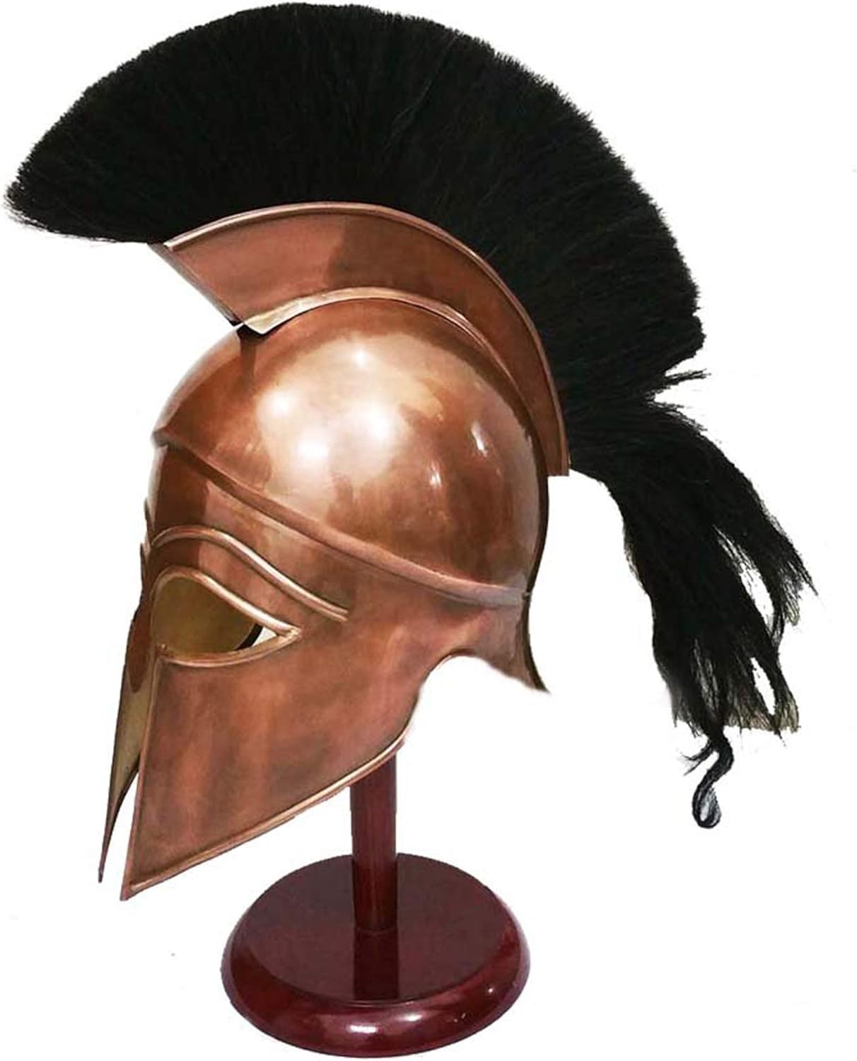 Amazon.com: AnNafi Medieval Greek Corinthian Helmet Movie Roman Spartan ...