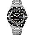 Amazon.com: Timex Men's M79 Automatic 40mm Watch – Silver-Tone Case ...