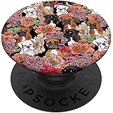 Amazon.com: Womens Funny Boxer Mom Cute Puppy Lover Girly Pop Socket ...