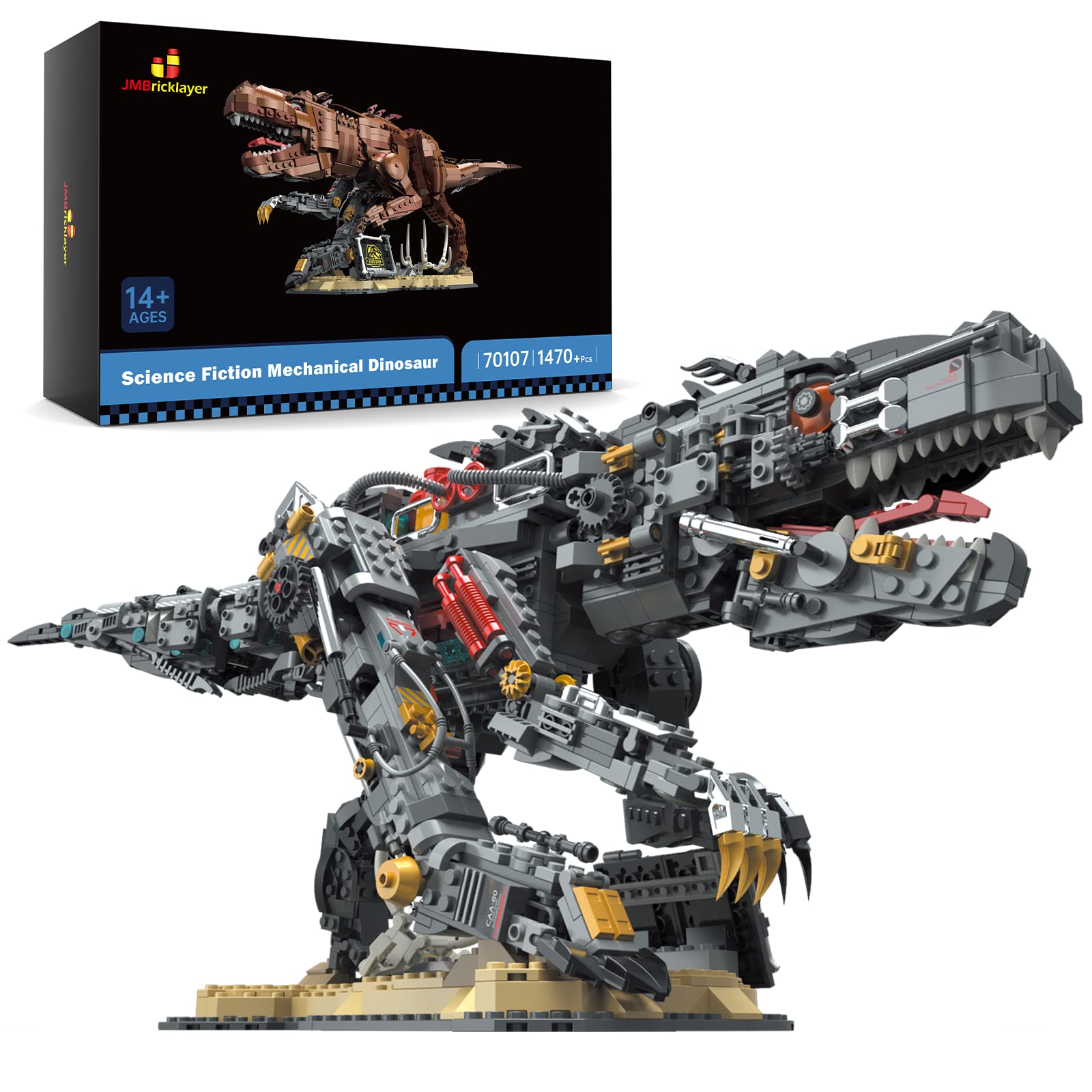 Mua JMBricklayer Dinosaur Building Block Kit - Tyrannosaurus Rex Two ...
