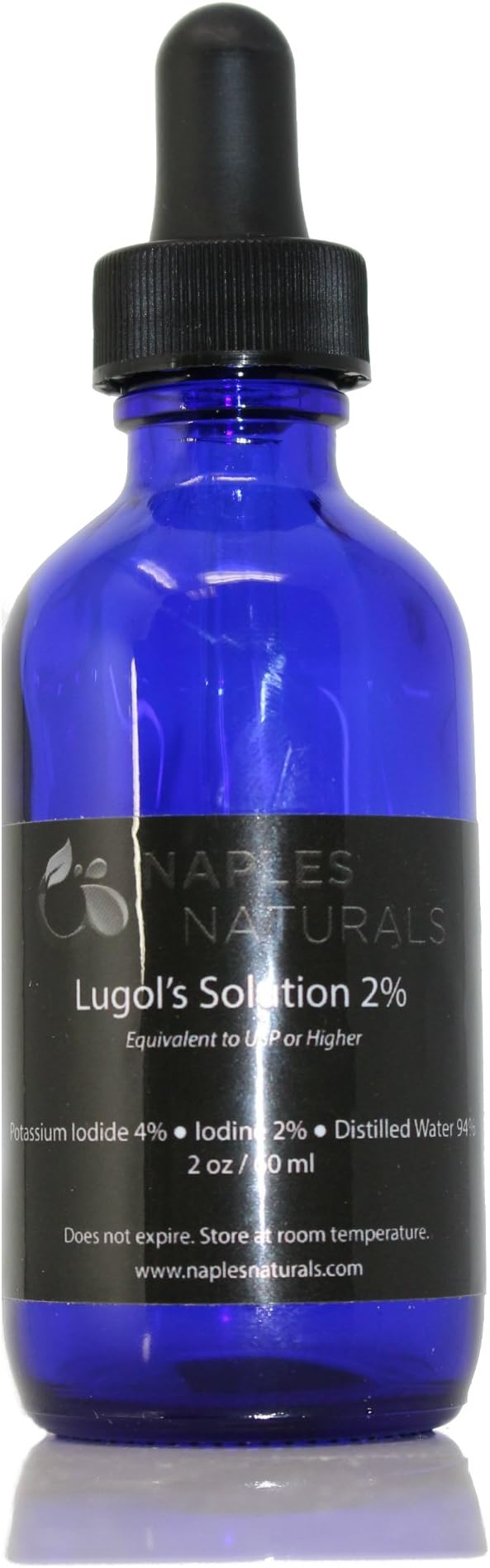 Amazon.com: Naples Naturals Lugol's Iodine 2% Solution, 1 X 2 fl. oz ...