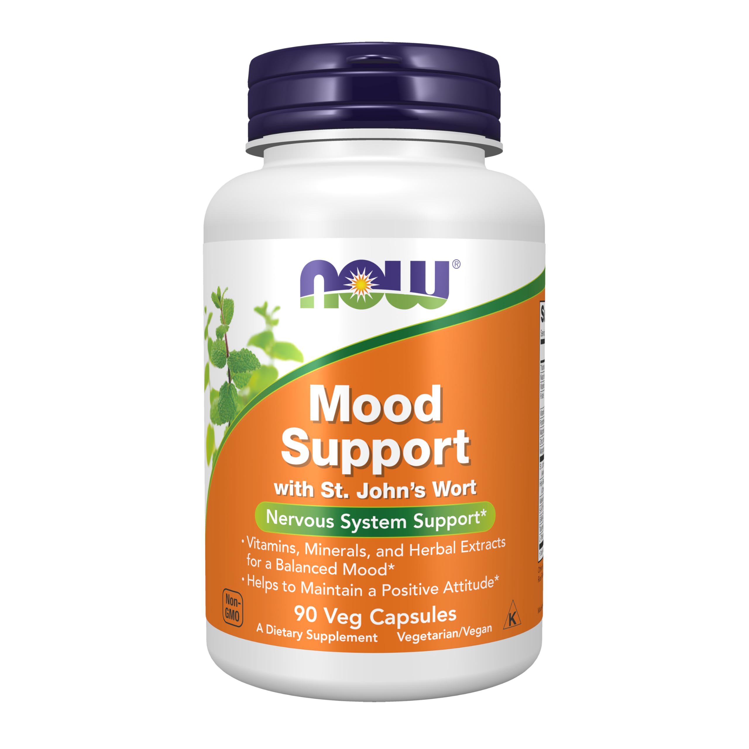 NOW Supplements, Mood Support with St. John's Wort, Nutrient and Herbal ...