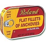 Amazon.com : Roland Anchovy Fillets In Olive Oil, Kosher, from Spain ...