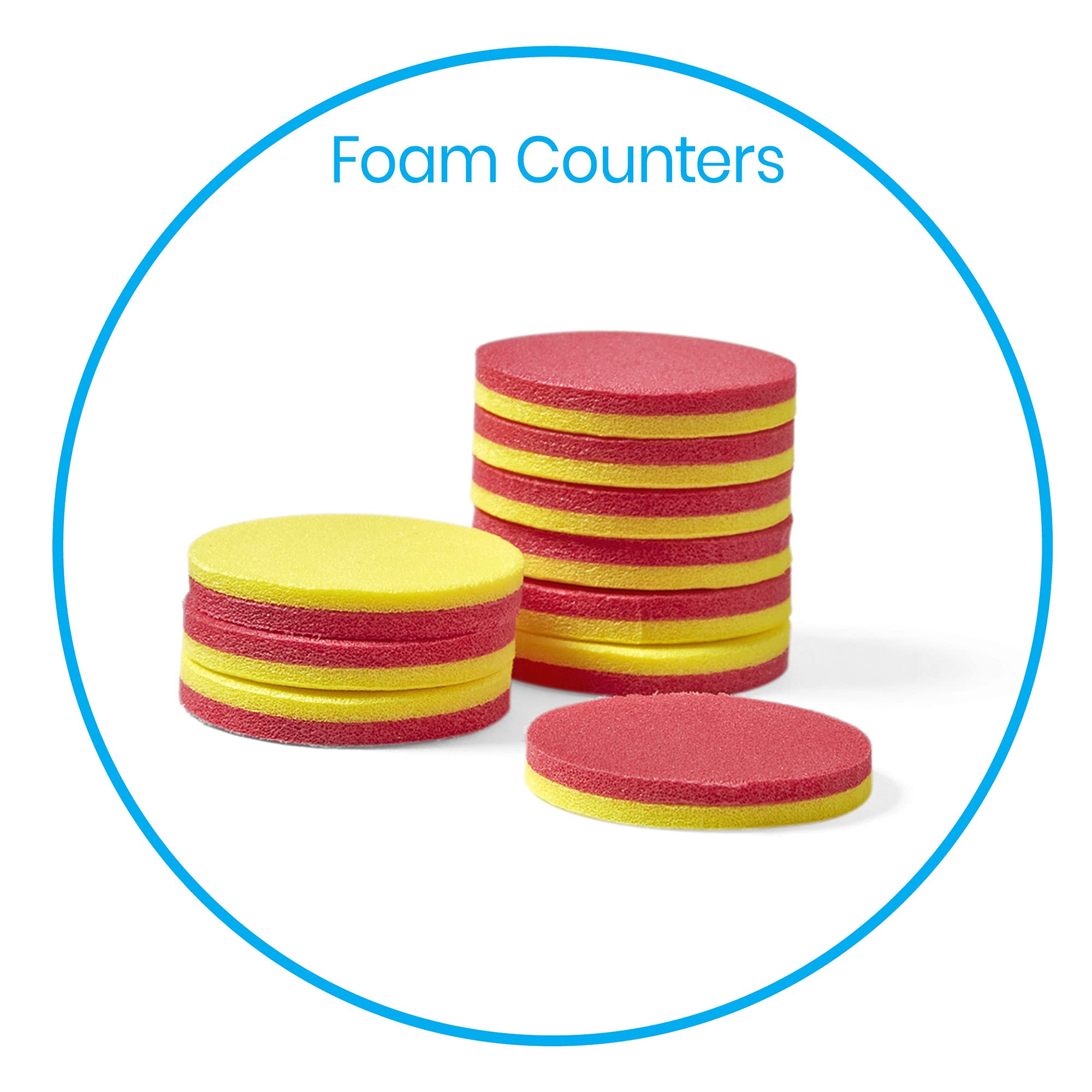 Mua hand2mind Foam Two-Color Counters, Red and Yellow Counters for Kids ...