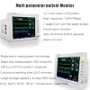 DAWEIanimed 12.1" Veterinary Vital Signs Monitor for Pets, Animal ECG ...