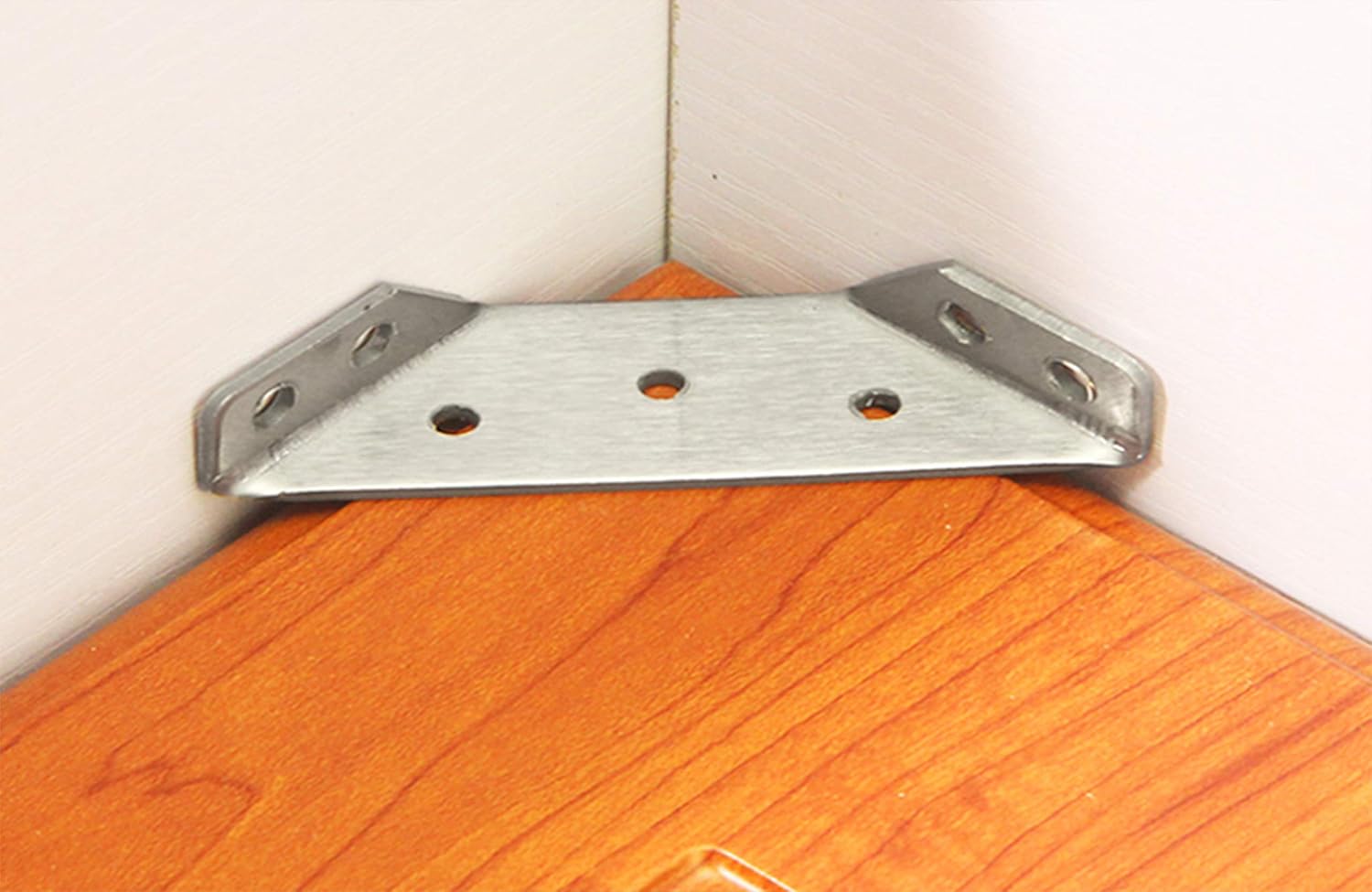 Stainless Steel Corner Brace, Tiberham Triangular Flange Angle Bracket ...