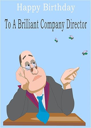 Company Director birthday card: Amazon.co.uk: Office Products