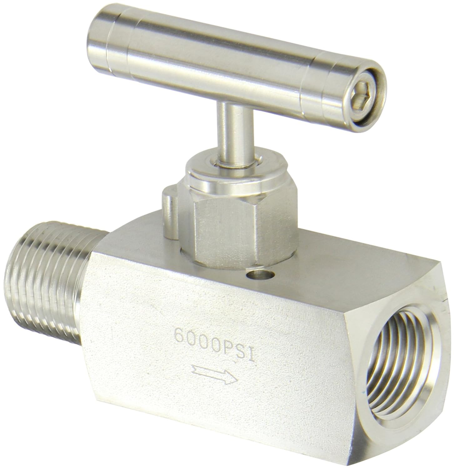 6000 psi Pressure 1/2 Male NPT x 1/2 Female NPT Connection Size PIC ...