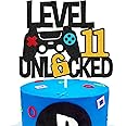 Amazon.com: Level 11th Unlocked Cake Topper Game Controller 11s Cake ...