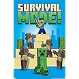 Amazon.com: Trends International Minecraft - Survival Mode Wall Poster ...
