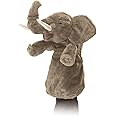 Folkmanis Puppets Elephant Stage Puppet, Grey, Hand Puppets - Amazon Canada