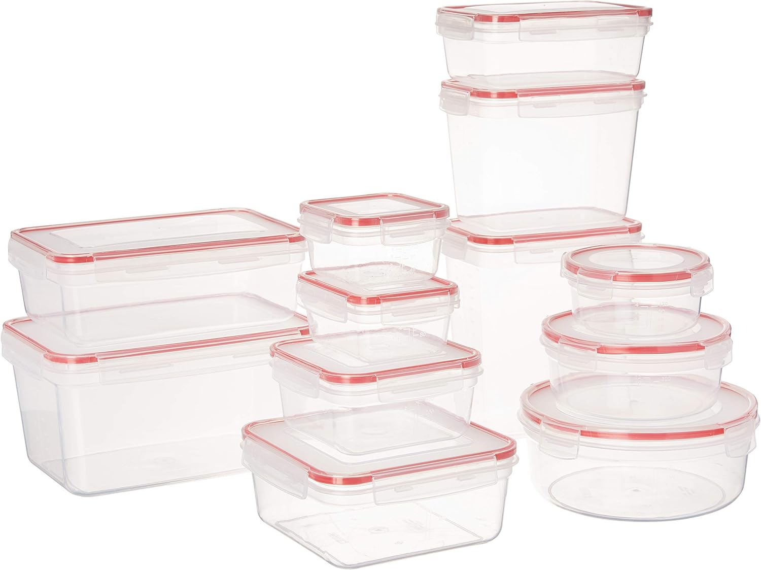 Amazon.com: Cook Pro Set of 12 Storage Container Set: Kitchen Storage ...