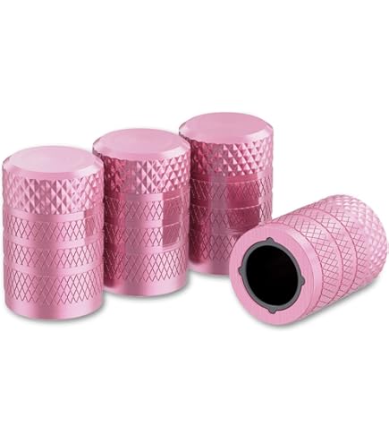 Pastel Pink Valve Stem Covers Pink Heart Shaped Tire Valve Stem Caps ...