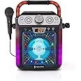 Amazon.com: Singing Machine SML682BTBK Groove Cube Karaoke Player with ...