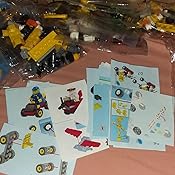 Amazon.com: Mini Buildable Vehicles Set of 16,Building Toy for Party ...