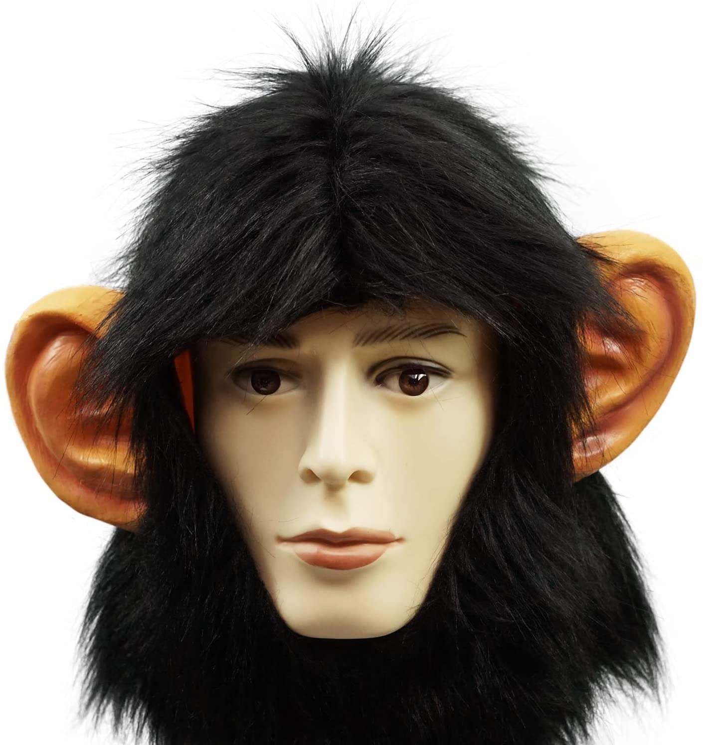 Mua CreepyParty Half Face Monkey Fance Dressing Up Animal Head mask ...