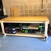 GBL Heavy Duty Retractable Workbench Castor Wheels | Pack of 4 Castor ...