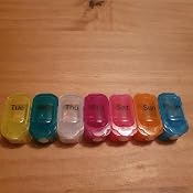 Safe & Sound Pop-Open 7 Day Pill Box: Amazon.co.uk: Health & Personal Care
