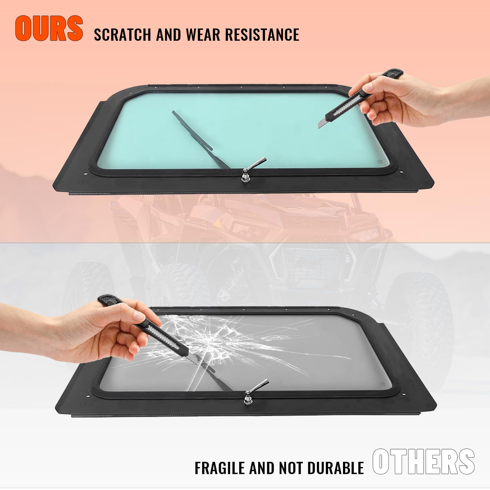 Mua ECOTRIC Front Full Tinted Windshield Compatible with 2008-2014 ...