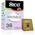 Sico Invisible, condones ultra delgados de hule látex natural, cartera con 36 piezas : Amazon ...