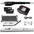 Amazon.com: Mighty Mule MM371W-SOL-A Automatic Gate Opener, Black ...