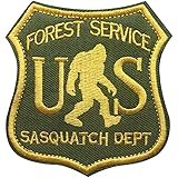 Amazon.com: Embroidered Bigfoot Hook Patch Tactical Badge National Flag ...