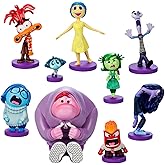 Amazon.com: Inside Out Figure Play Set 6 pieces by Disney : Toys & Games
