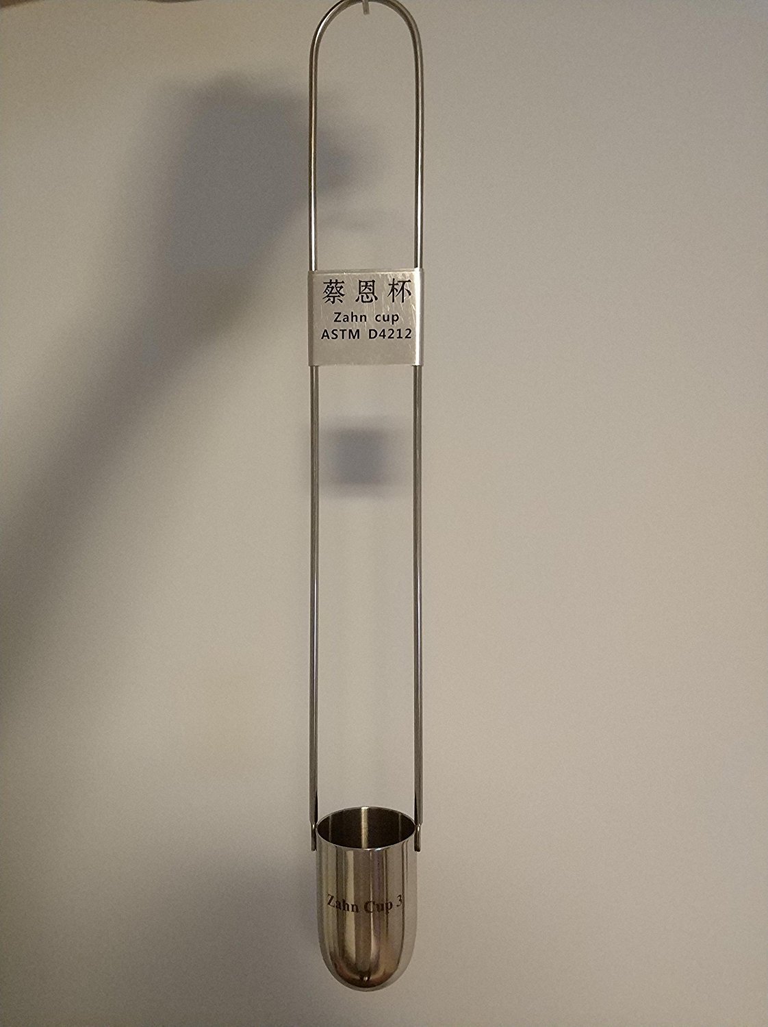 Zahn Cup Viscometer Dip Type Immersion Viscosity #2 Cup Stainless Steel ...