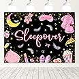Amazon.com : Mocsicka Sleepover Backdrop Sleepover Pajamas Pillow Fight ...
