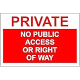 Private car park no unauthorised parking safety sign - 3mm Aluminium ...