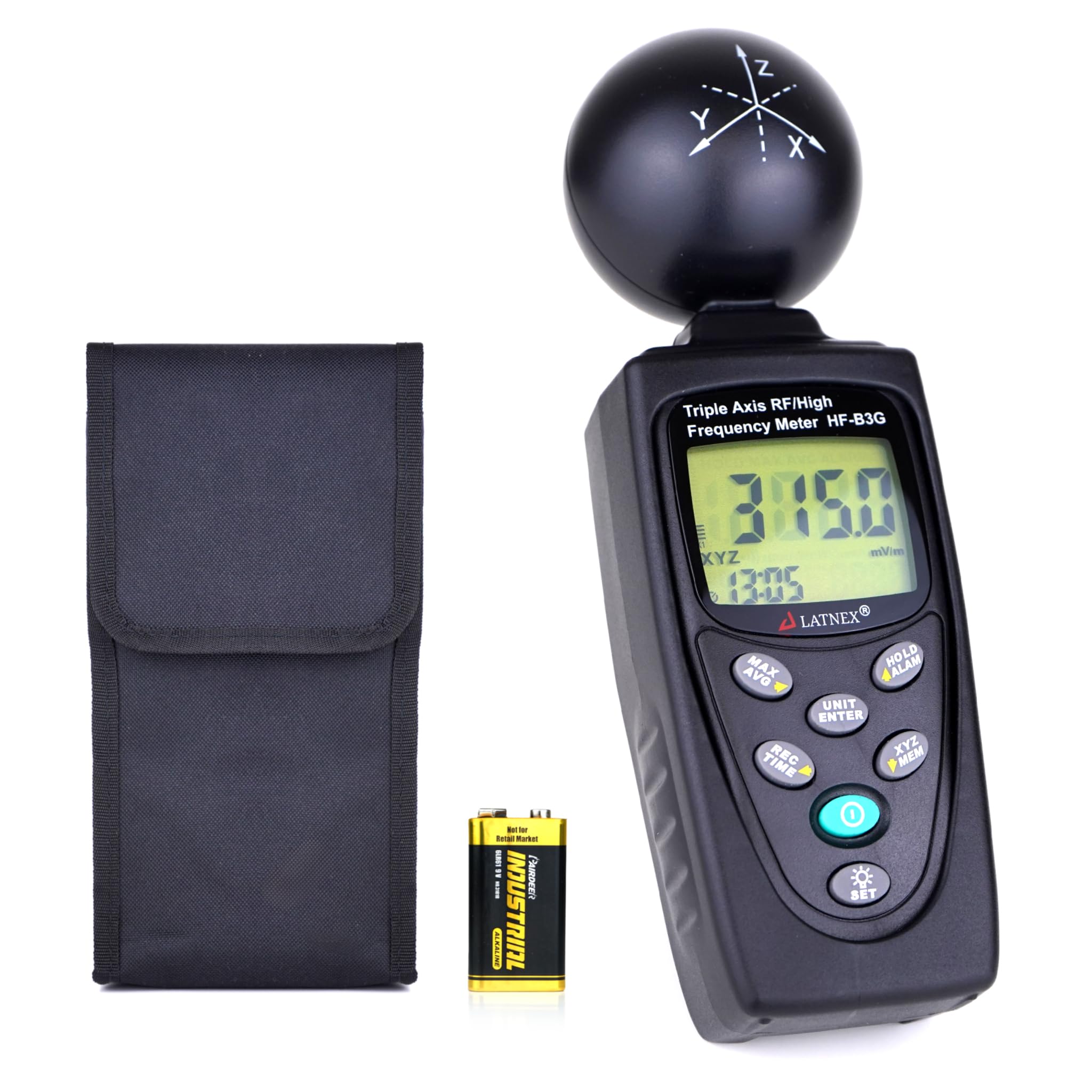 Mua EMF Meter HF-B3G Triple Axis HF RF Analyzer and Detector Calibrated ...