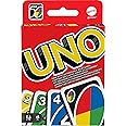 Amazon.com: UNO - Classic Colour & Number Matching Card Game - 112 ...
