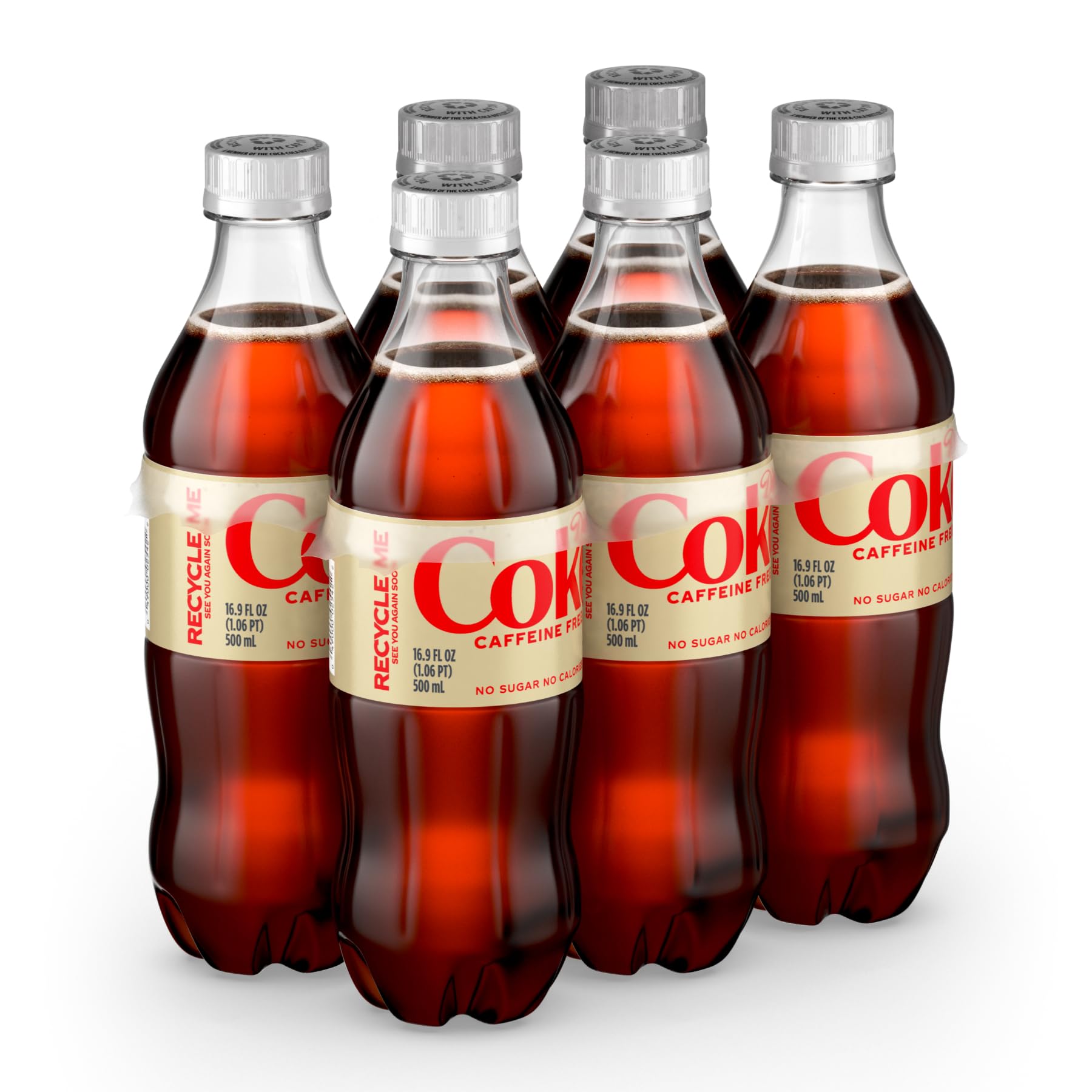 Caffeine Free Diet Coke 16 9 Fl Oz 6 Pack Package May Vary For Sale