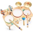 Amazon.com: OATHX Kids Drum Set - 11 in 1 Musical Instruments for ...