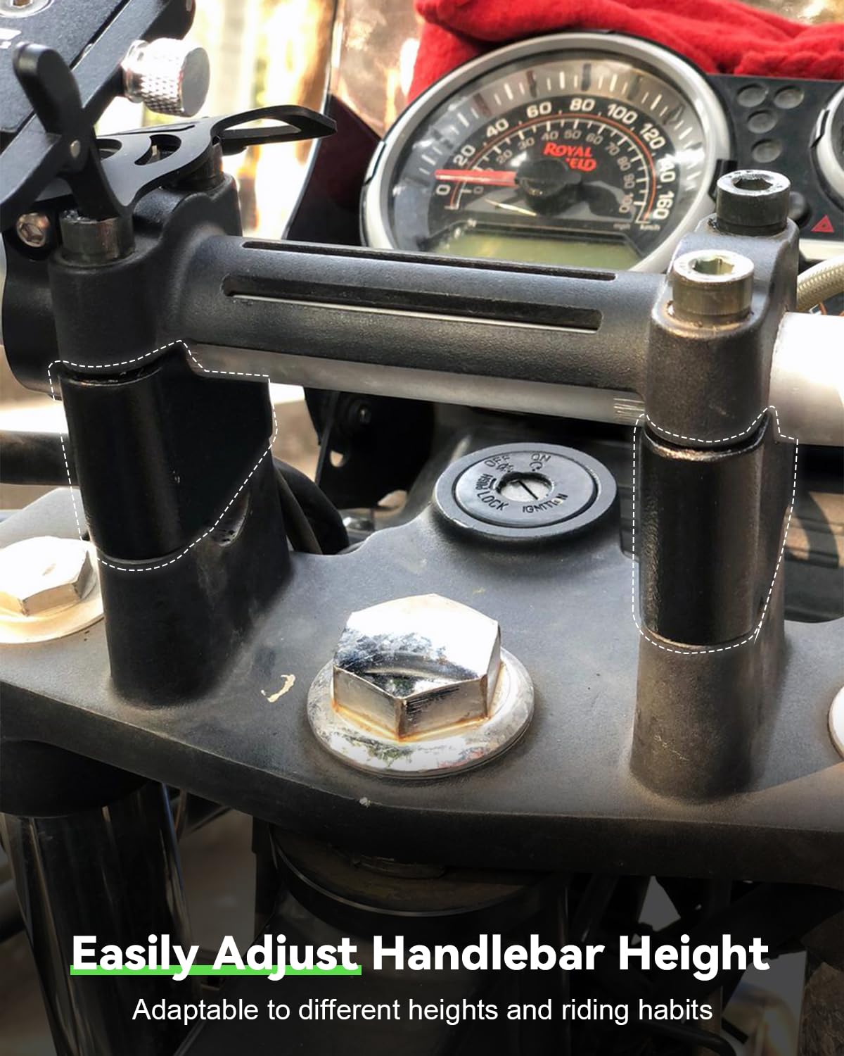 Mua 7/8 inch Handlebar Risers, Fit for Razor MX650 Coleman Bt200x Ct200 ...