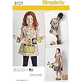 Amazon.com: Simplicity 8101 Child's Tunic and Dress Sewing Pattern ...