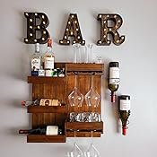 Amazon.com: Rdutuok LED Marquee Letters Lights BAR Sign with Remote ...
