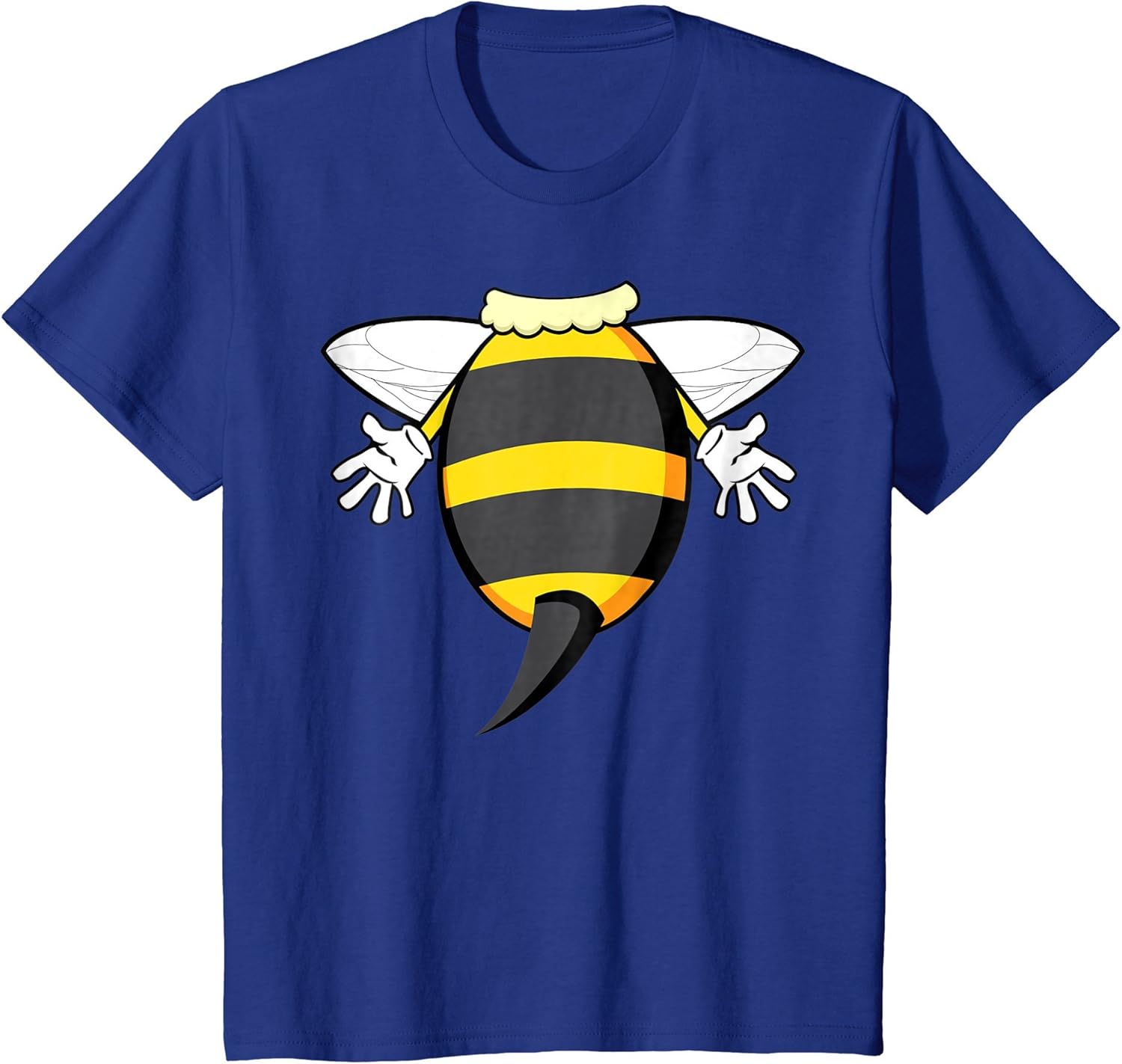 Amazon.com: Funny Bee Costume Easy Shirt - Honeybee Halloween Cheap ...