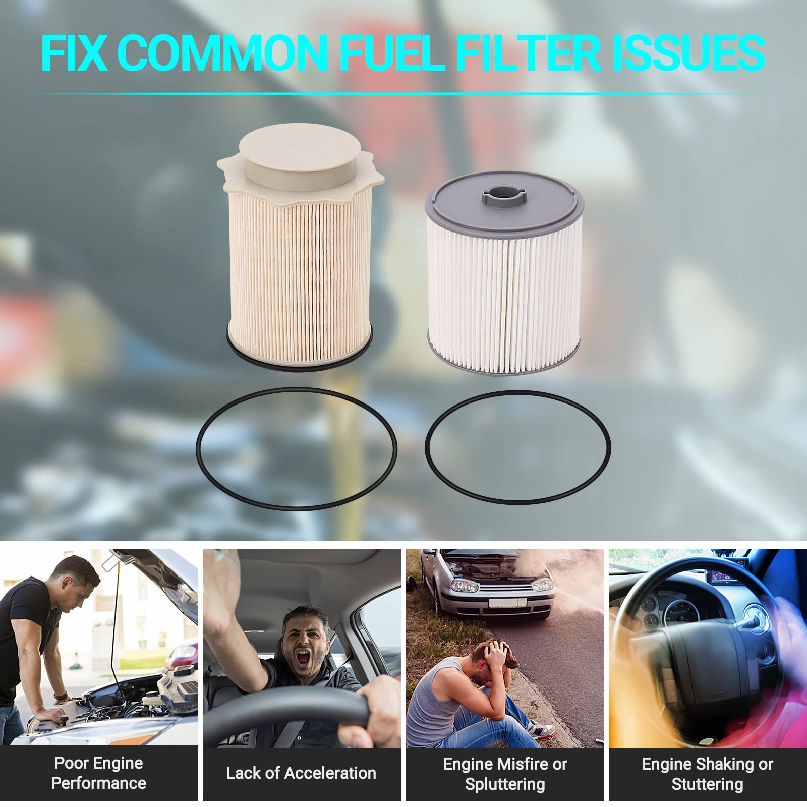 Mua 6.7L Cummins Fuel Filter Water Separetor Kit for 2019 2020 2021 ...
